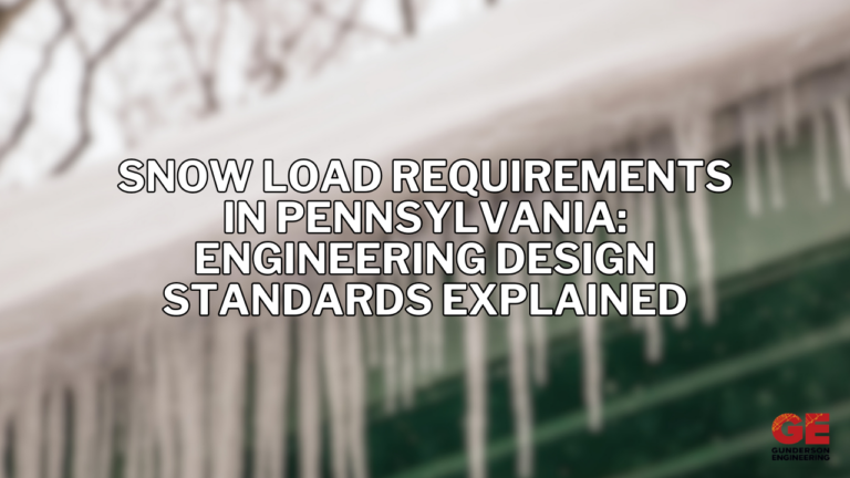 Snow Load Requirements in Pennsylvania: Engineering Design Standards ...
